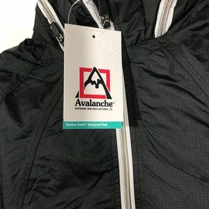 Avalanche | Jackets & Coats | Avalanche Black Full Zip Weatherproof ...